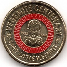 2023 $2 Vegemite Centenary 1923-2023 HAPPY LITTLE VEGEMITES ...