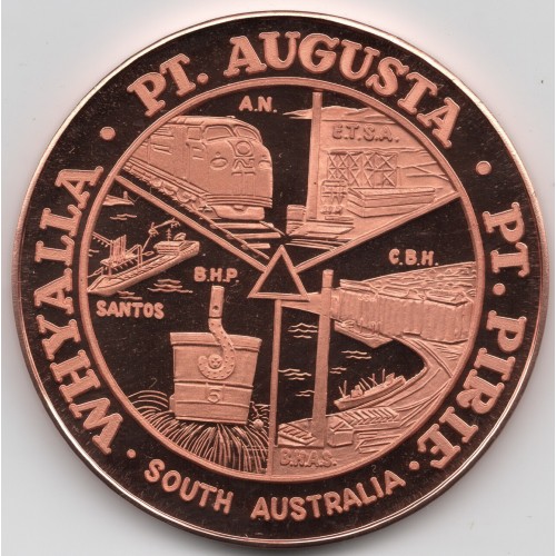 Iron Triangle Pt Augusta 1983, South Australia - Whyalla - Pt Pirie ...
